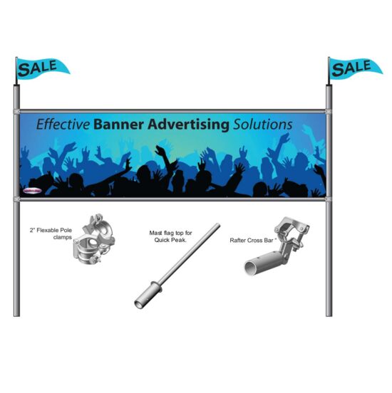 Custom Sign Kit 2 in - 10 feet – Central Tent