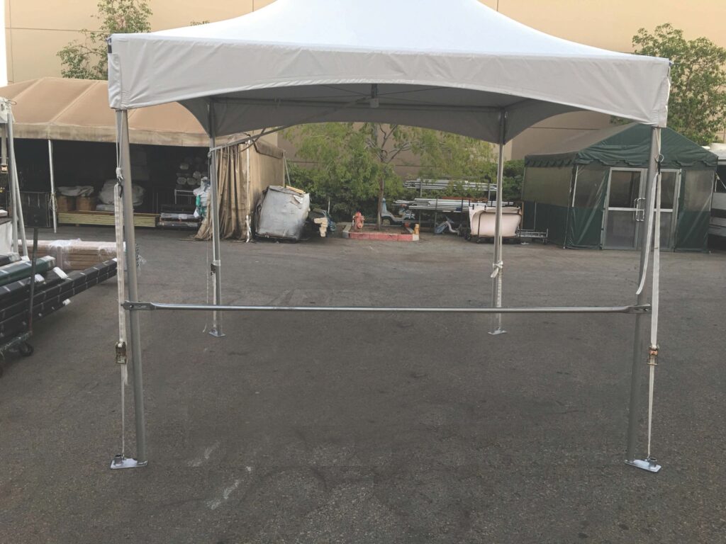 Bally Rail Set 15 ft. (5 Pieces kit) (One Rail) – Central Tent