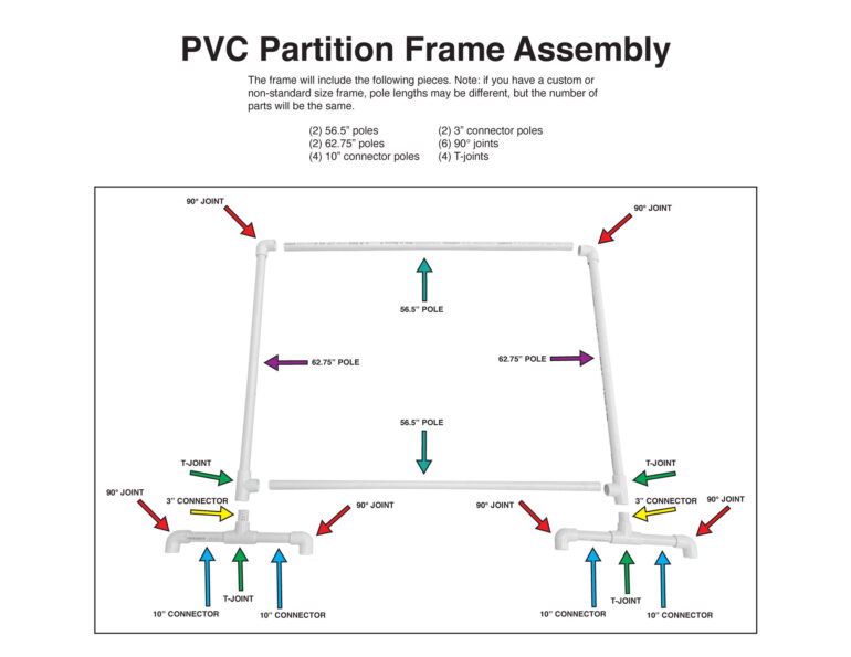 Partition Frame Assembly – Central Tent