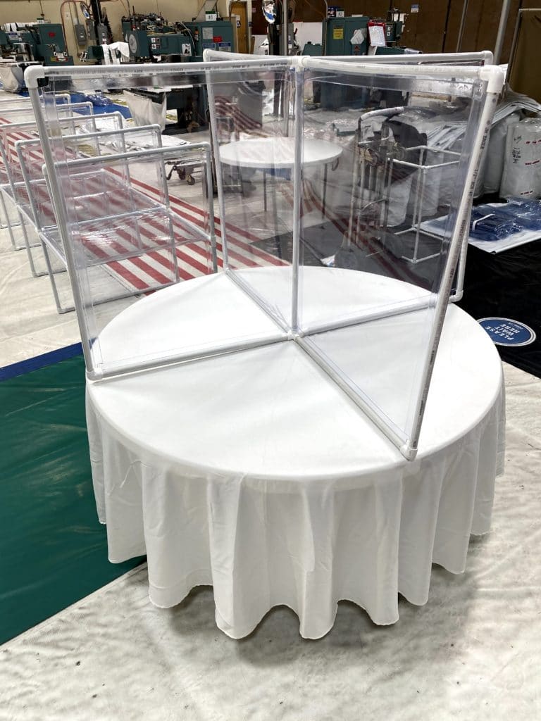 Round Table Partition 60 in. – Central Tent