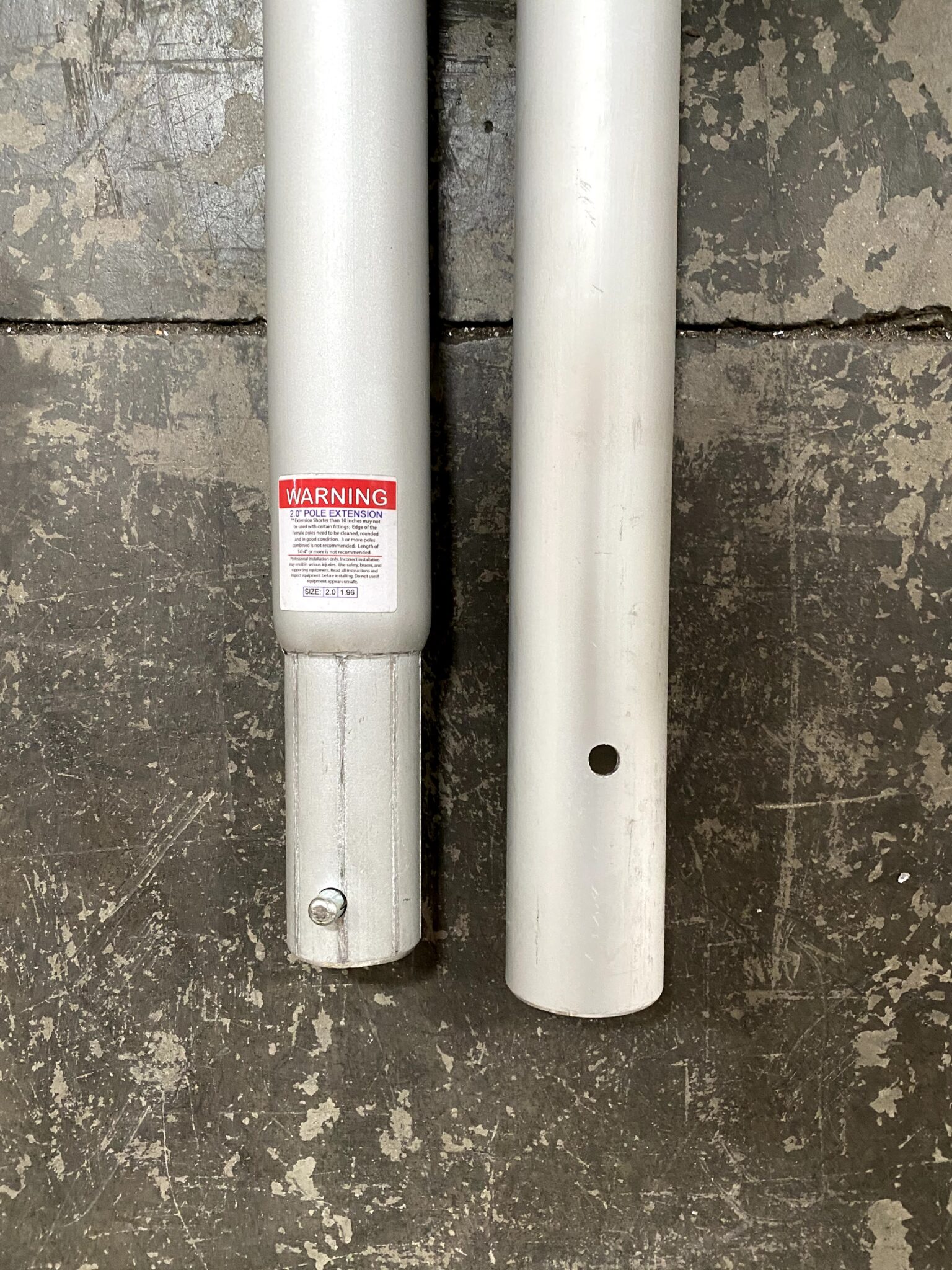 Pole Extension (2″)Overview – Central Tent