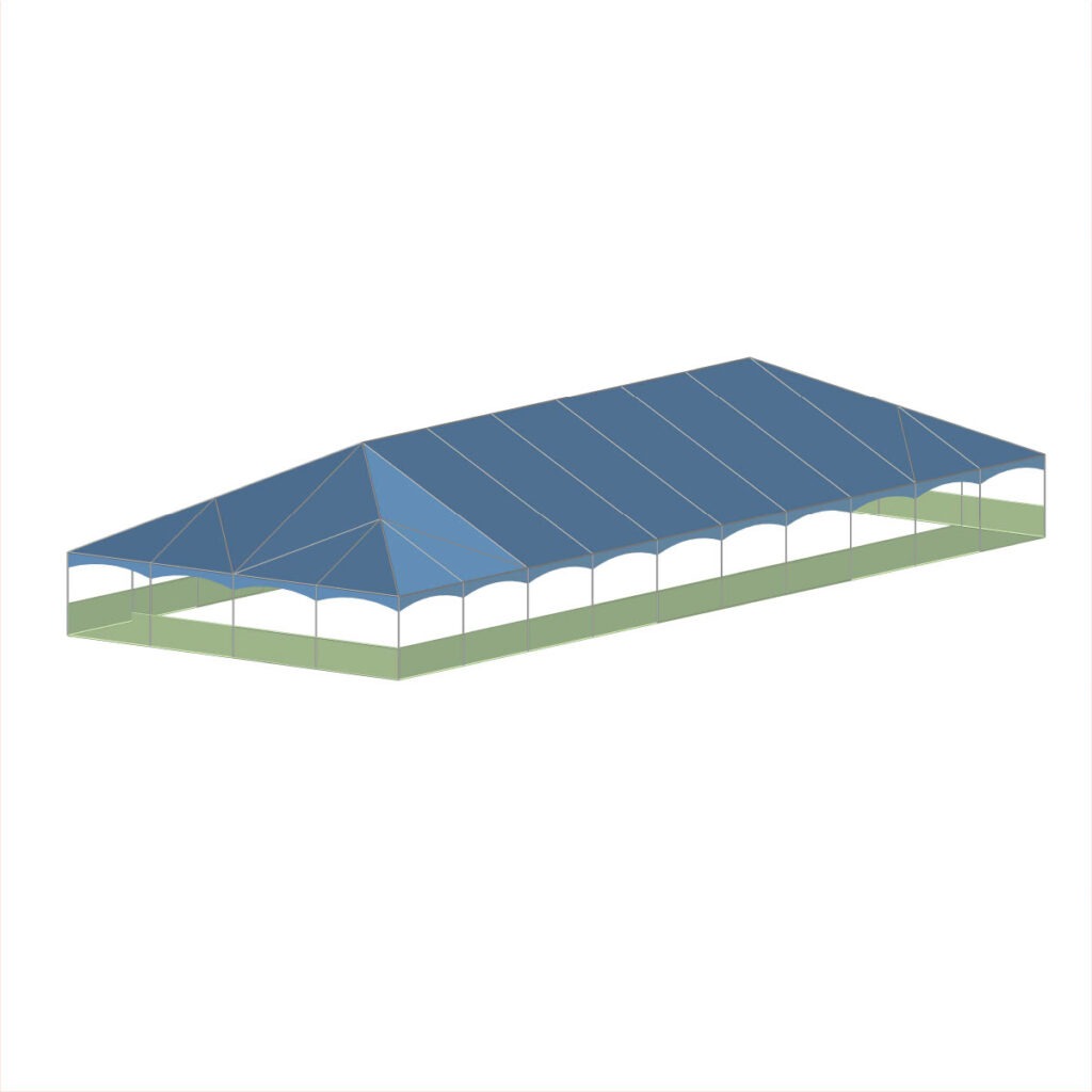 40x100 Complete Frame Tent – Central Tent