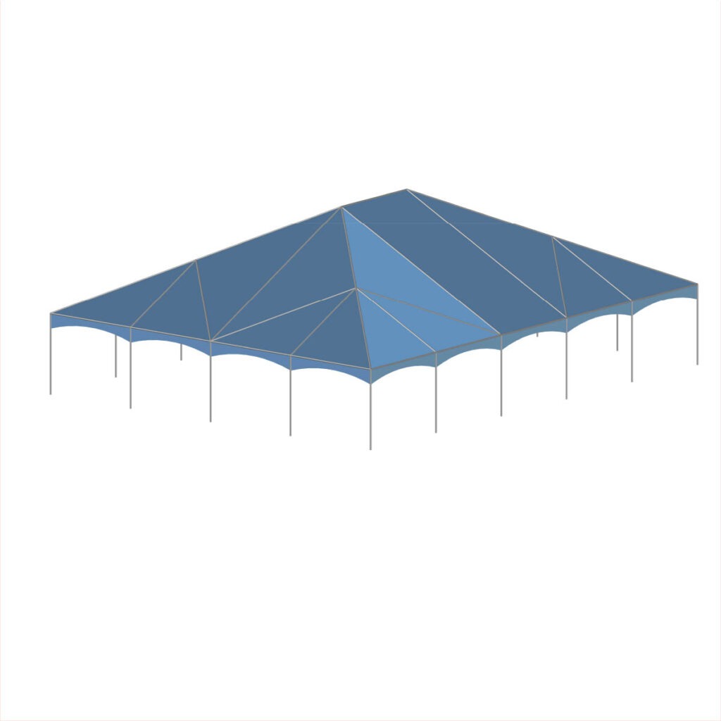 40x50 Complete Frame Tent – Central Tent