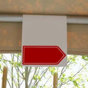 Tent Hang Sign - Arrow Right – Central Tent