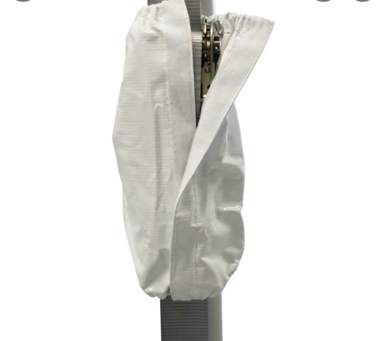Ratchet Rope Cover (White) for up to 2 in. – Central Tent